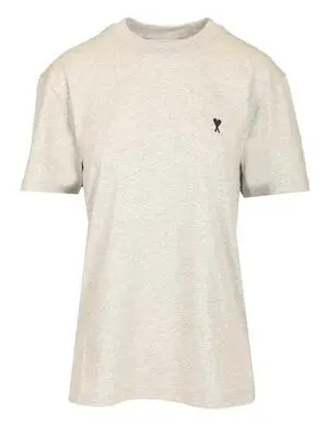 AMI Paris De Coeur T-shirt - Gray