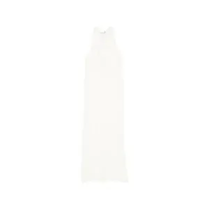 Cult Gaia Halterneck Evening Dress - White