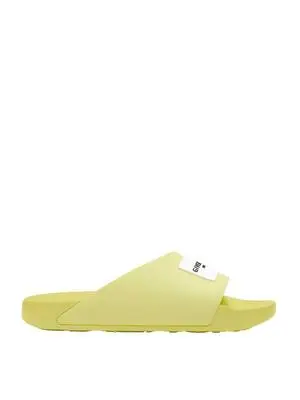Givenchy Logo Slide Sandals - Green