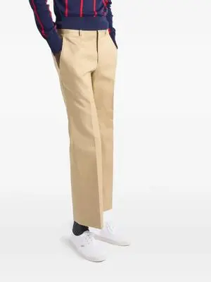 Prada Drill Fabric Sneakers - White