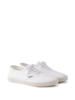 Prada Drill Fabric Sneakers - White