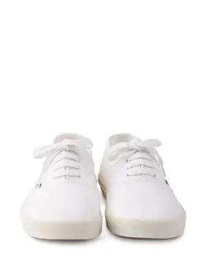 Prada Drill Fabric Sneakers - White