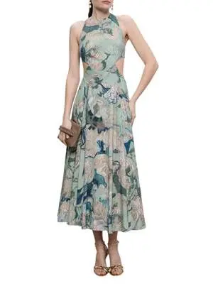 Givenchy Printed Dress - Green