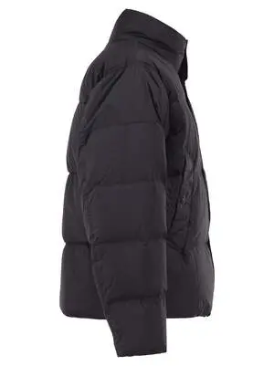 Stone Island Garment Dyed Crinkle Reps Ny Down Jacket With Duck Down Padding - Blue