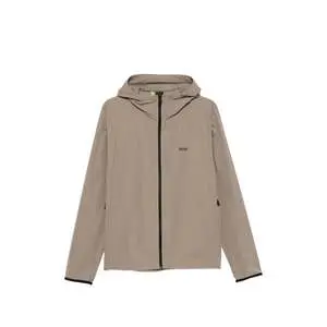BOSS Neutrals Jackets Hooded Jackets - Cream