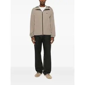 BOSS Neutrals Jackets Hooded Jackets