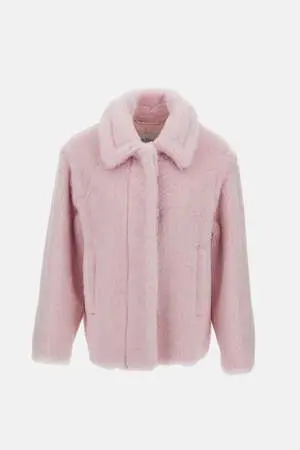 Max Mara Fur Coat - Multicolor