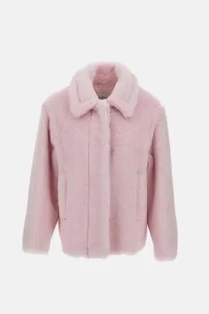 Max Mara Fur Coat - Multicolor