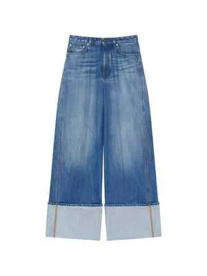 Givenchy Cuffed Jeans - Blue