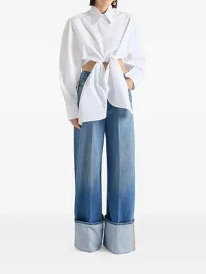 Givenchy Cuffed Jeans - Blue