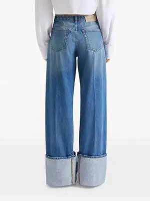 Givenchy Cuffed Jeans - Blue