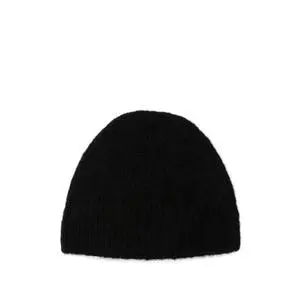 Dries Van Noten Brushed Knit Beanie - Black