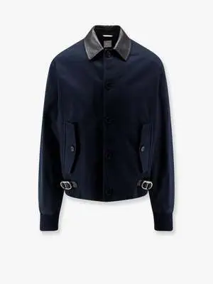 Dior Cotton Jacket With Cd Details - Multicolor