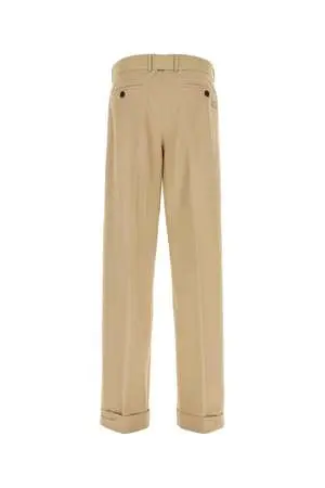 Miu Miu Beige Cotton Pant
