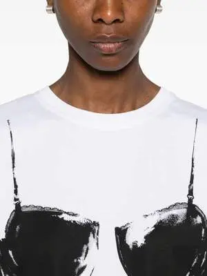 Givenchy Graphic Print Cotton T-shirt - White