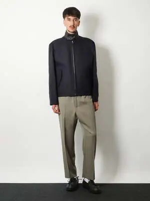 Bottega Veneta Harrington Compact Cotton Gabardine Jacket