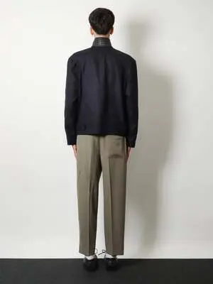 Bottega Veneta Harrington Compact Cotton Gabardine Jacket