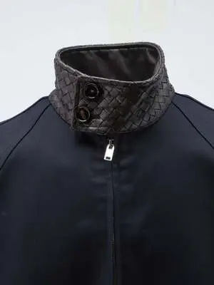 Bottega Veneta Harrington Compact Cotton Gabardine Jacket