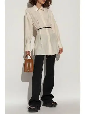 Givenchy Long Shirt With `voyou` Belt