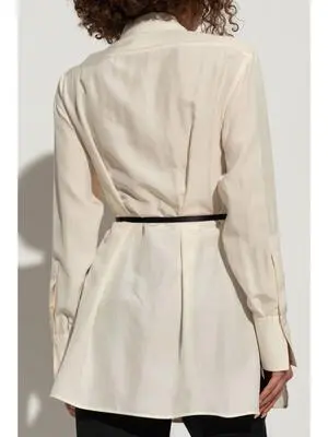Givenchy Long Shirt With `voyou` Belt