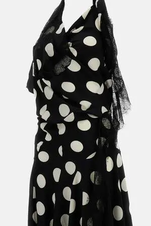 Junya Watanabe Polka Dot Midi Dress