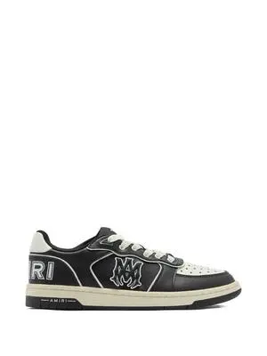 Amiri Newport Leather Sneakers - Black