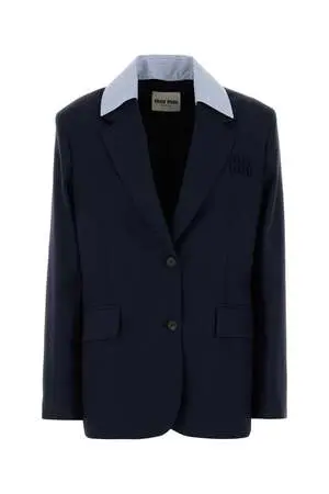 Miu Miu Single Breasted Blazers For Women