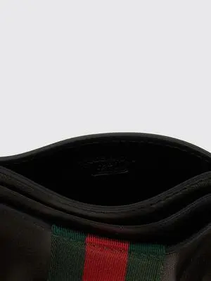 Gucci Web Trademark Calfskin Coin Purse