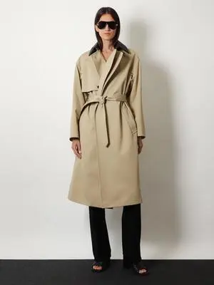 Bottega Veneta Light Cotton Trench Coat - Multicolor