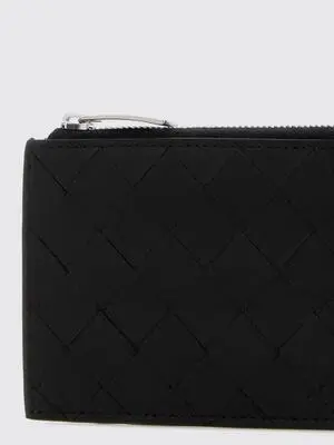 Bottega Veneta Woven Leather Credit Card Holder