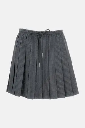 Thom Browne Thom Browne Women Pleated Skirt Multicolor