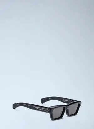 JACQUES MARIE MAGE By Haider Ackermann Melchior Sunglasses - Black