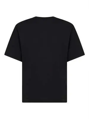 Dolce & Gabbana Black Jersey Logo T-shirt