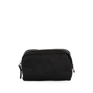 Fendi Ff Motif Wash Bag - Black