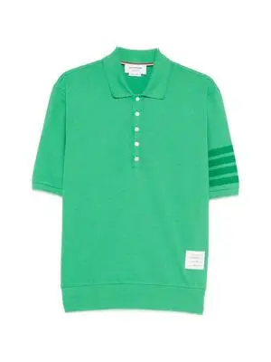 Thom Browne Thom Browne Men Short-Sleeved Polo Green