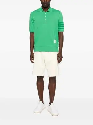 Thom Browne Short-sleeved Polo - Green