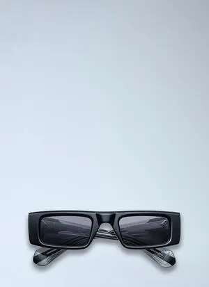 JACQUES MARIE MAGE Rimbaud Sunglasses - Black