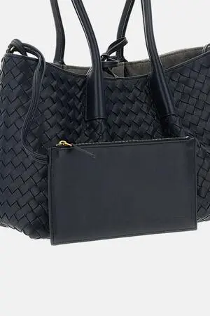 Bottega Veneta Intrecciato Leather Tote Bag - Multicolor