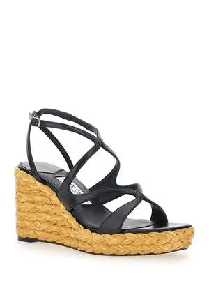 JIMMY CHOO Ayla Leather Wedges - Multicolor