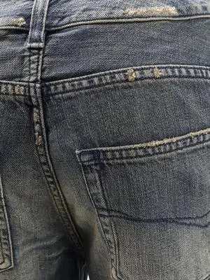 Balenciaga Curved Waist Jeans - Multicolor