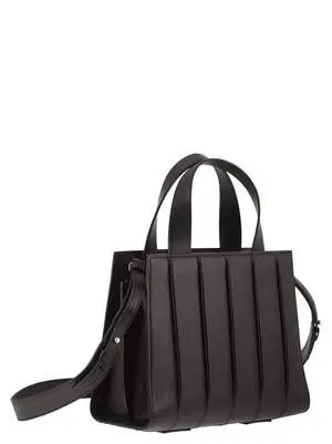 Max Mara Whitney Calfskin Bag - Black