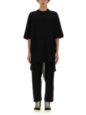 Rick Owens Cotton T-shirt - Black
