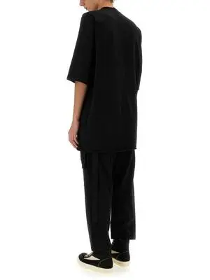 Rick Owens Cotton T-shirt - Black