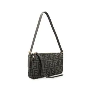 Fendi Ff Zucca Jacquard Tote Bag - Brown
