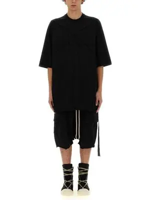 Rick Owens Cotton T-shirt - Black