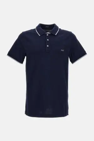 FAY Polo Piquet Stripes - Multicolor