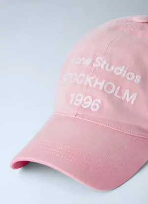 Acne Studios Washed Logo Cap