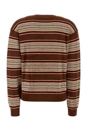 Miu Miu Embroidered Chenille Sweater