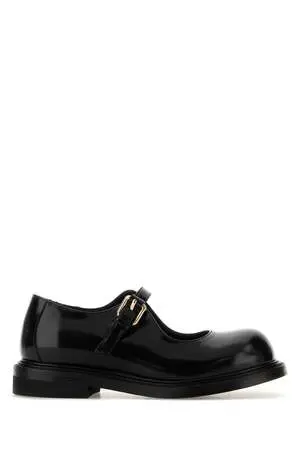 Moschino Leather Olivia Ballerinas