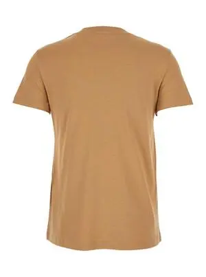 Max Mara Cotton Crewneck T-shirt - Cream